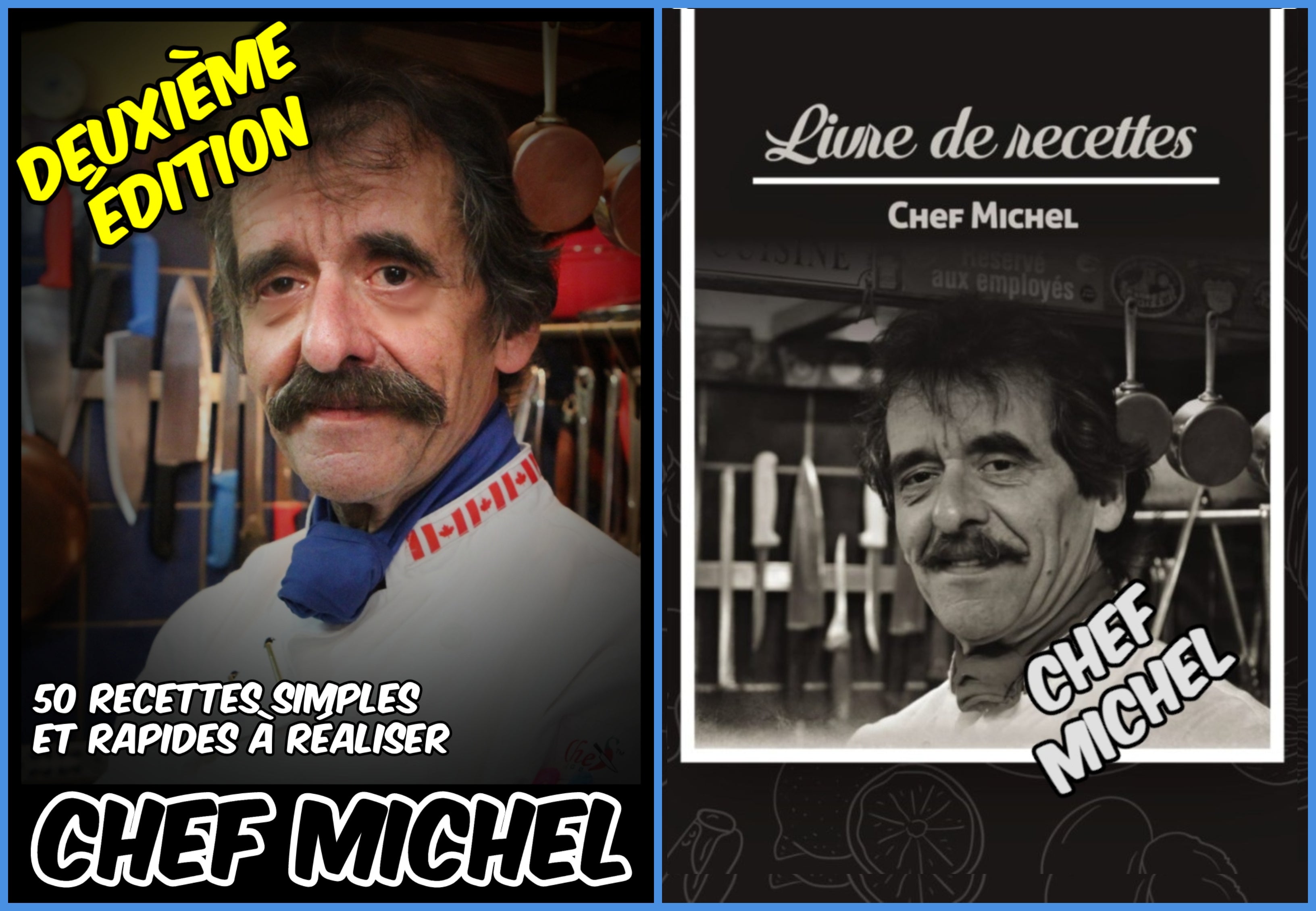 Recipe book 1 and 2 – Chef Michel Dumas